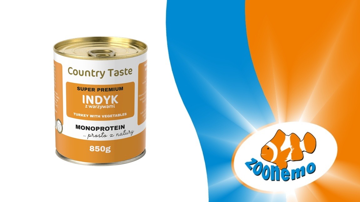 Indyk dla Psa: Odkryj Pełnowartościową Mokrą Karmę Country Taste ...